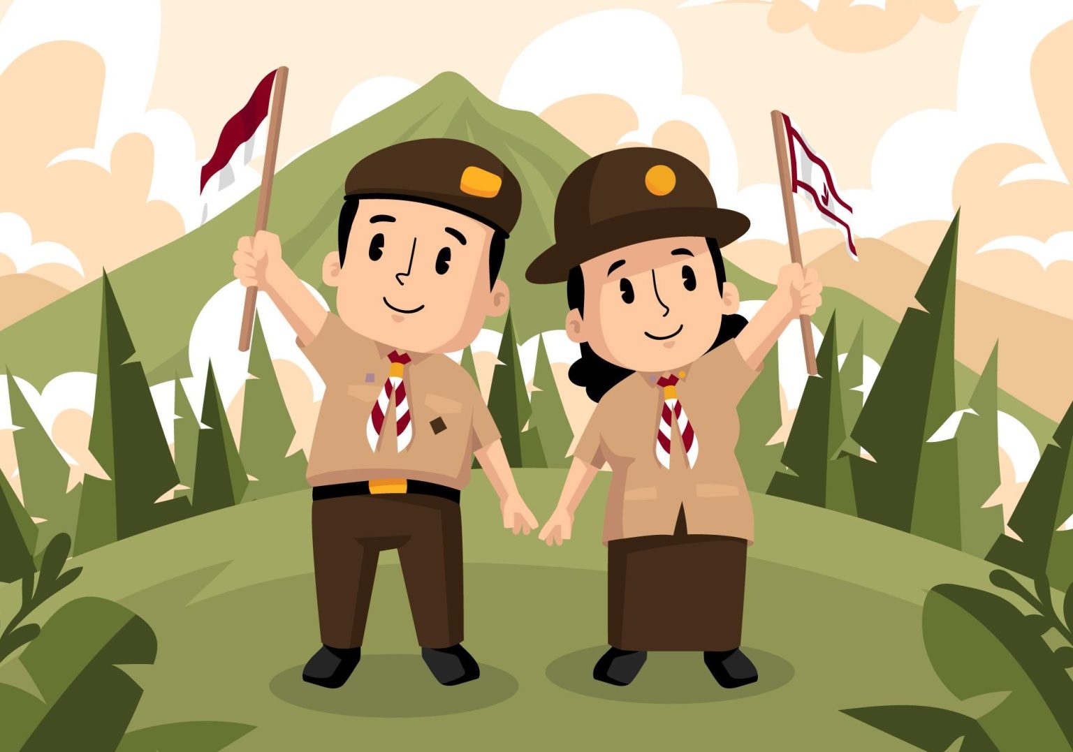 Banyak Manfaatnya, Ini Sejarah Hari Pramuka 14 Agustus - Forum Keadilan